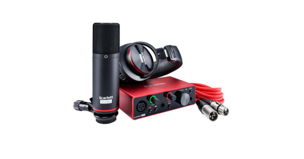 მუსიკის სახლი • Music House - Focusrite Scarlett Solo Studio 3rd gen